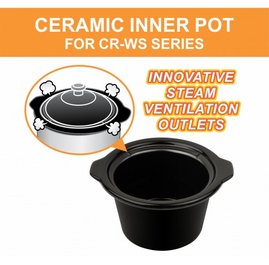 Electric Crockery Pot, 1.5-Litre (Stainless Steel Housing) | Takahi ...